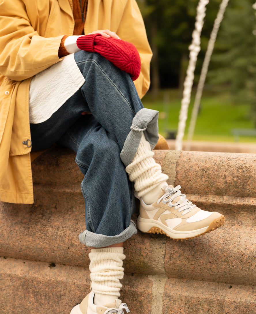 Women's KS86 Sneaker | Birch/Star White | KEEN Footwear Canada